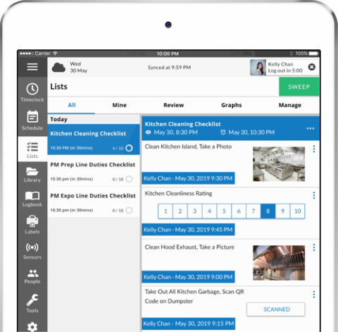 Kitchen Cleaning Checklists | Jolt Software